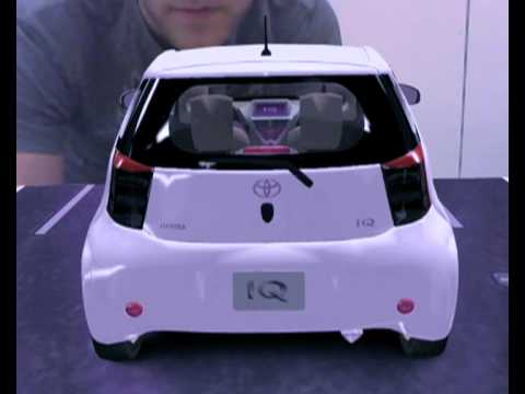 Toyota iQ - Interactive Augmented Reality Experience - YouTube