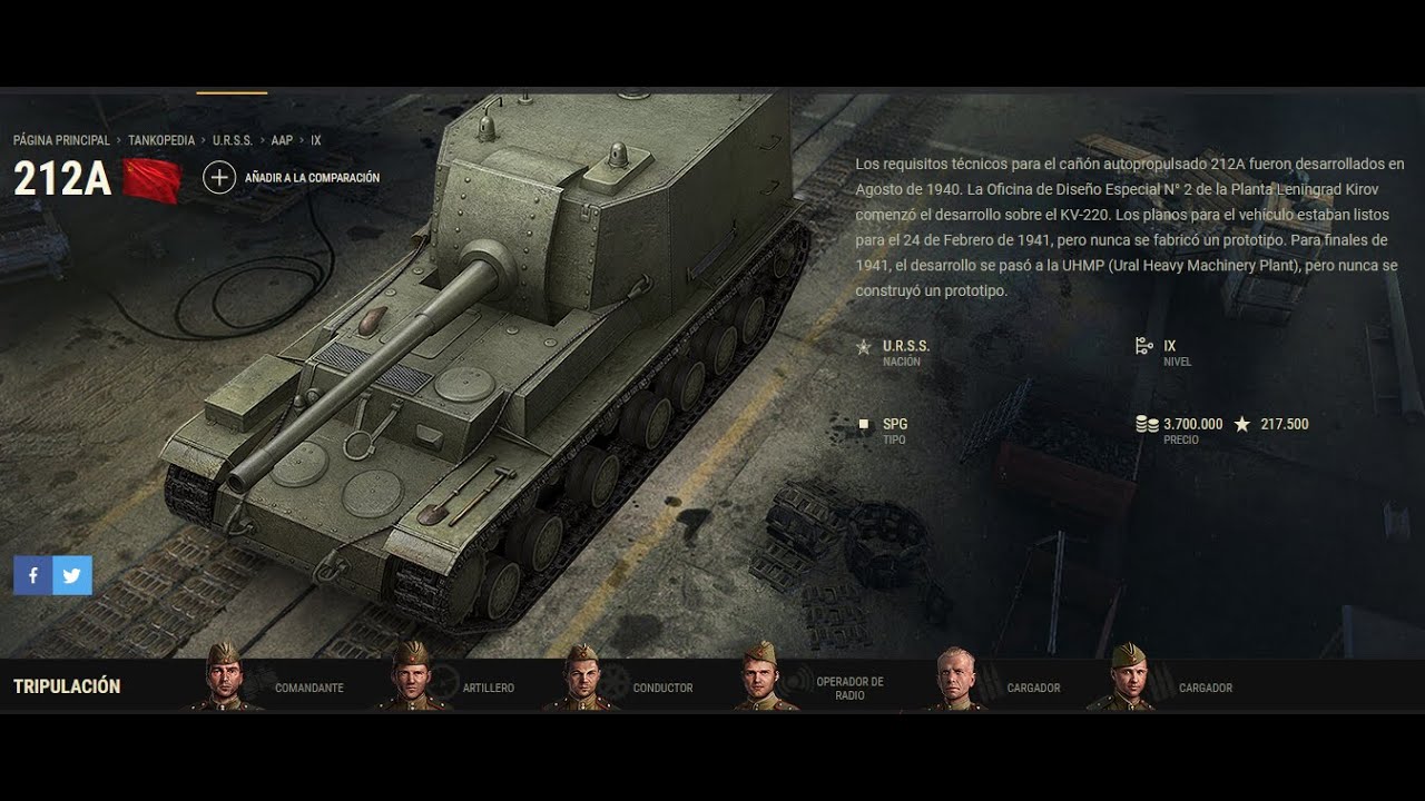 🔥World of Tanks - Artilleria URSS 212A - Daño 4,4 K 3 Kills💣 - gameplay ...