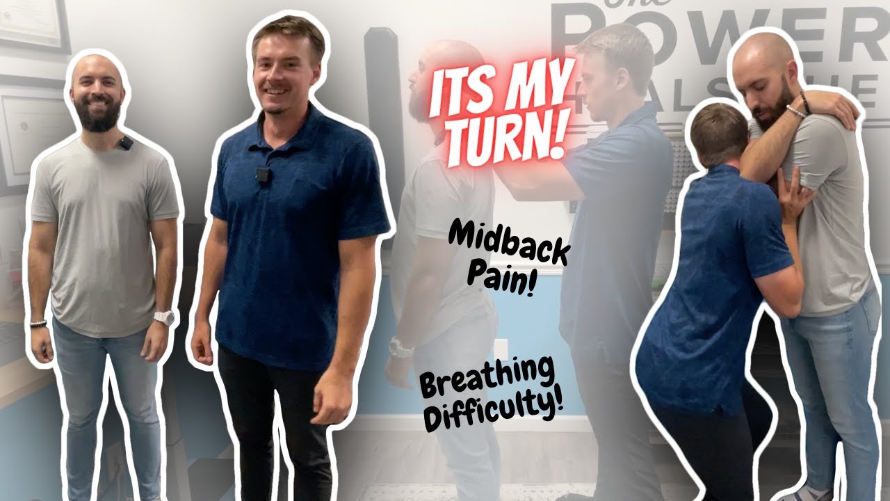 My Interns Got ME! Chiropractic | Mid-back | Breathing Pain | Advanced ...