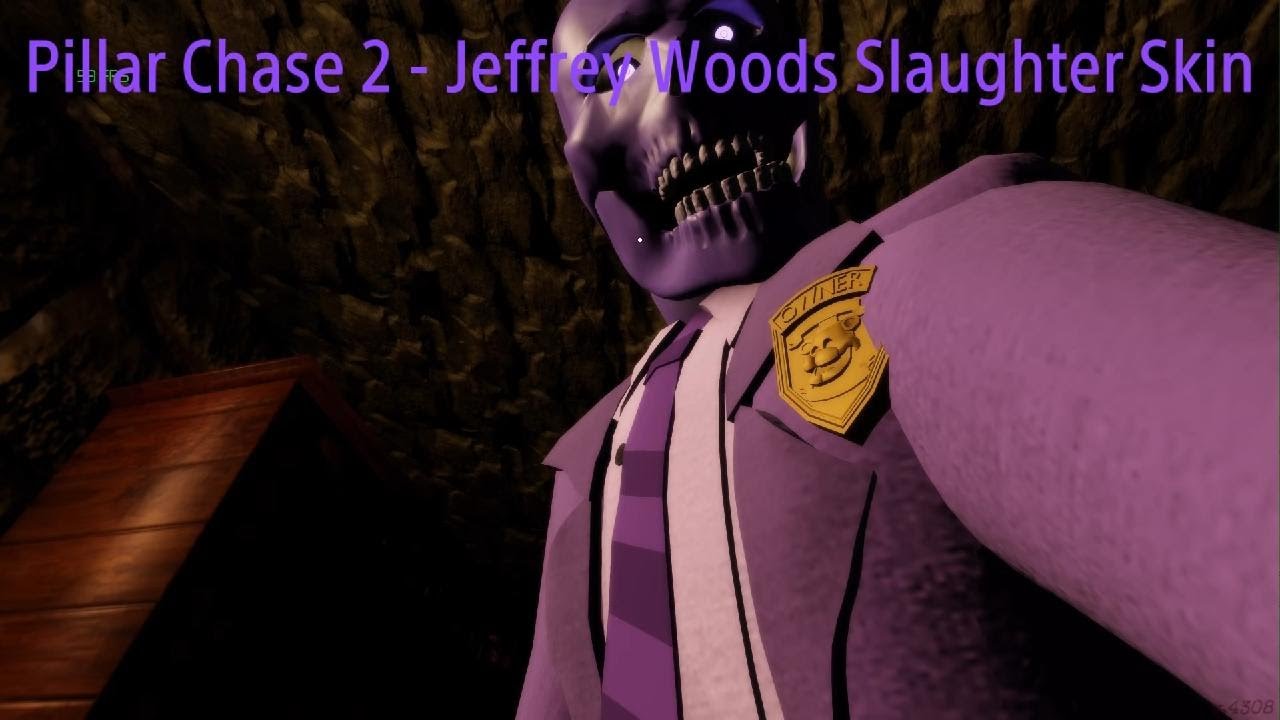 Roblox Pillar Chase 2 - Jeffrey Woods New Slaughter Skin Gameplay - YouTube