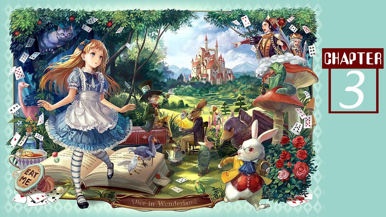 🧞‍♀️ ┍━☽014☾━┑ One English Short Story a Day - ALICE IN WONDERLAND ...