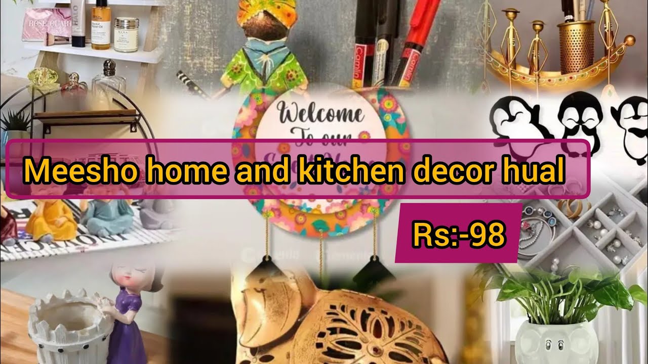 Meesho kitchen and Home decor finds under 120 rs you must try |meesho ...