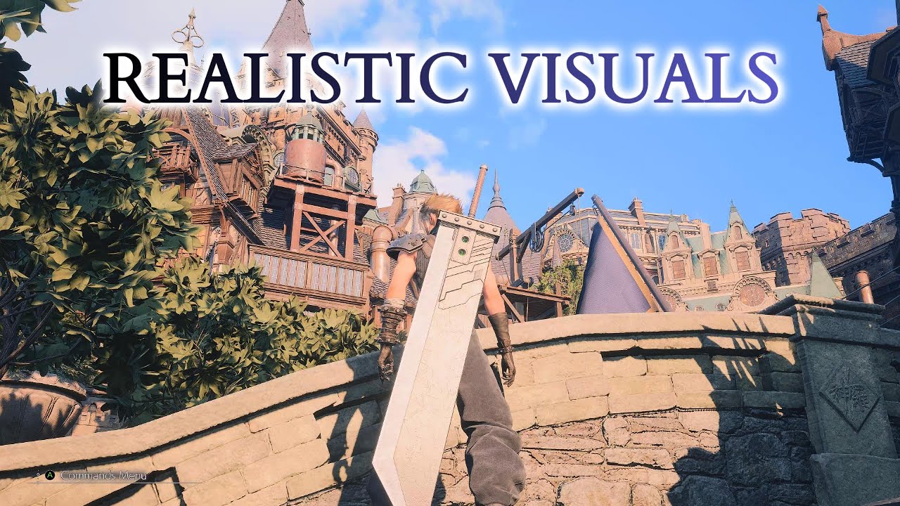 4K Ultra Immersive Realistic Visuals of Final Fantasy 7 Rebirth RTX ...