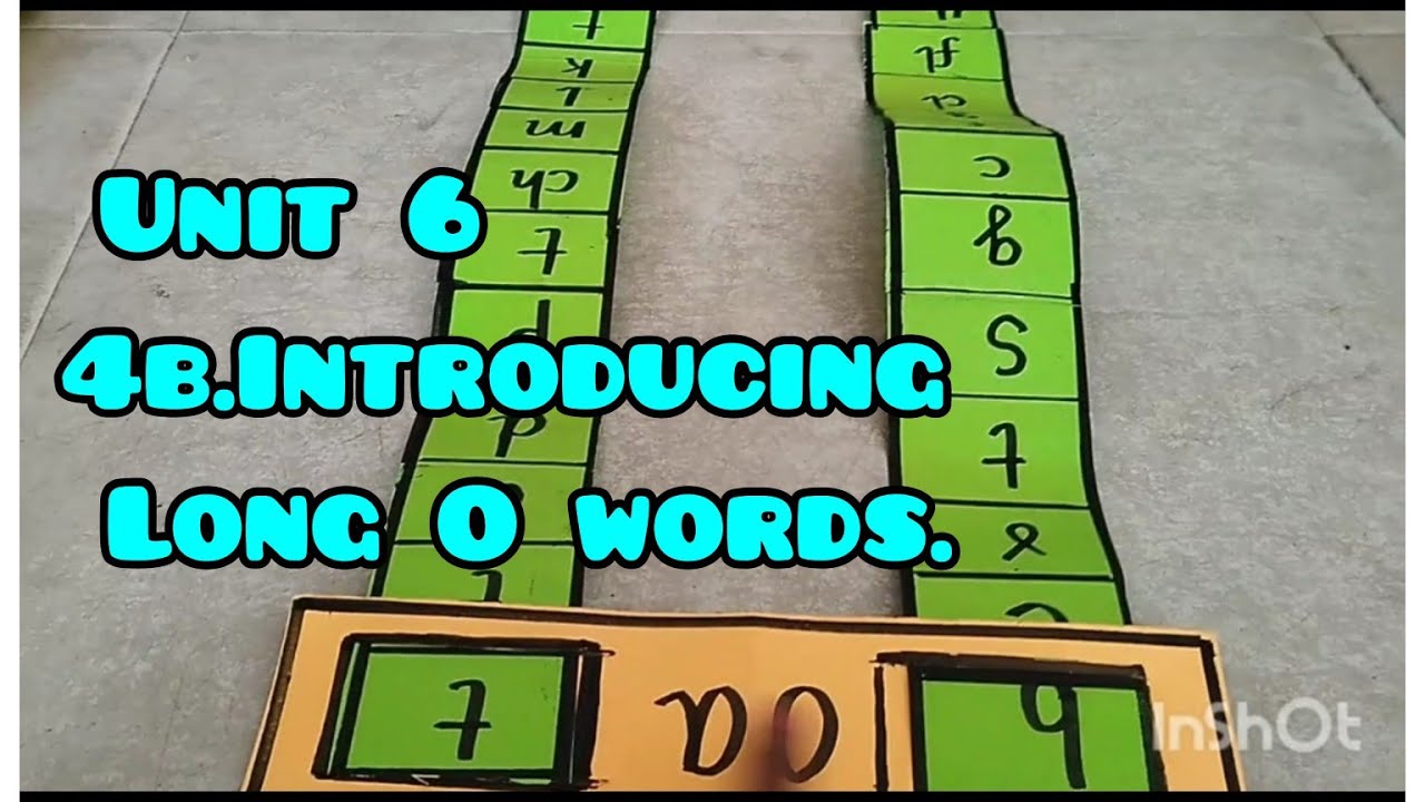 Term3 Unit 6/4b.Circle time Introducing long O words/English Ennum ...