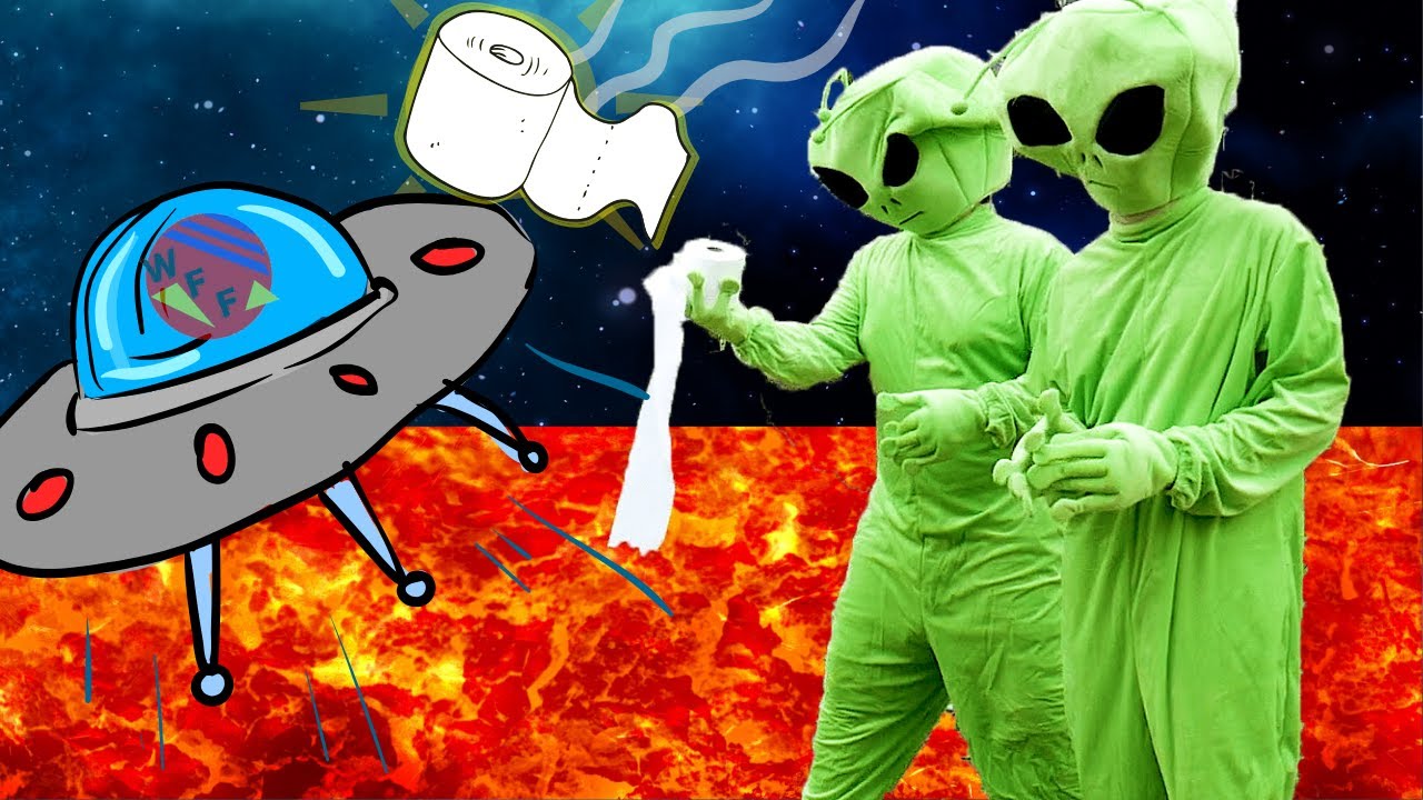 The Alien Lava Monster and the Last Roll of Toilet Paper In the ...