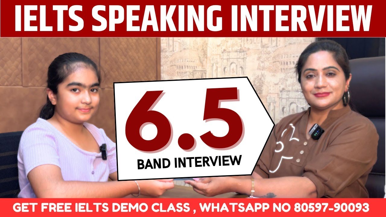 IELTS Speaking Interview 6.5 Band 2025 | Sapna Dhamija - YouTube