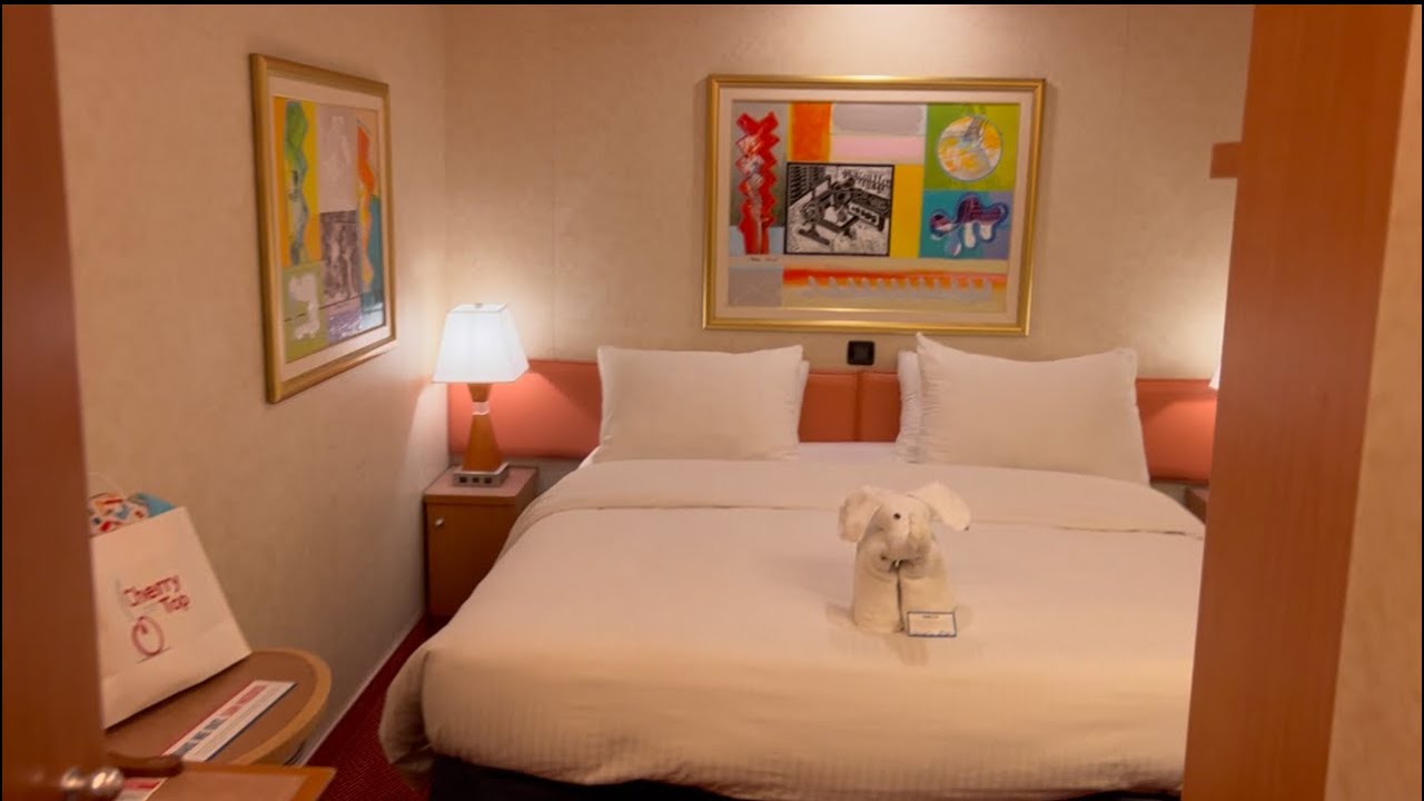 Carnival Liberty | Cabin Tour | Room 9228 | Interior Stateroom - YouTube