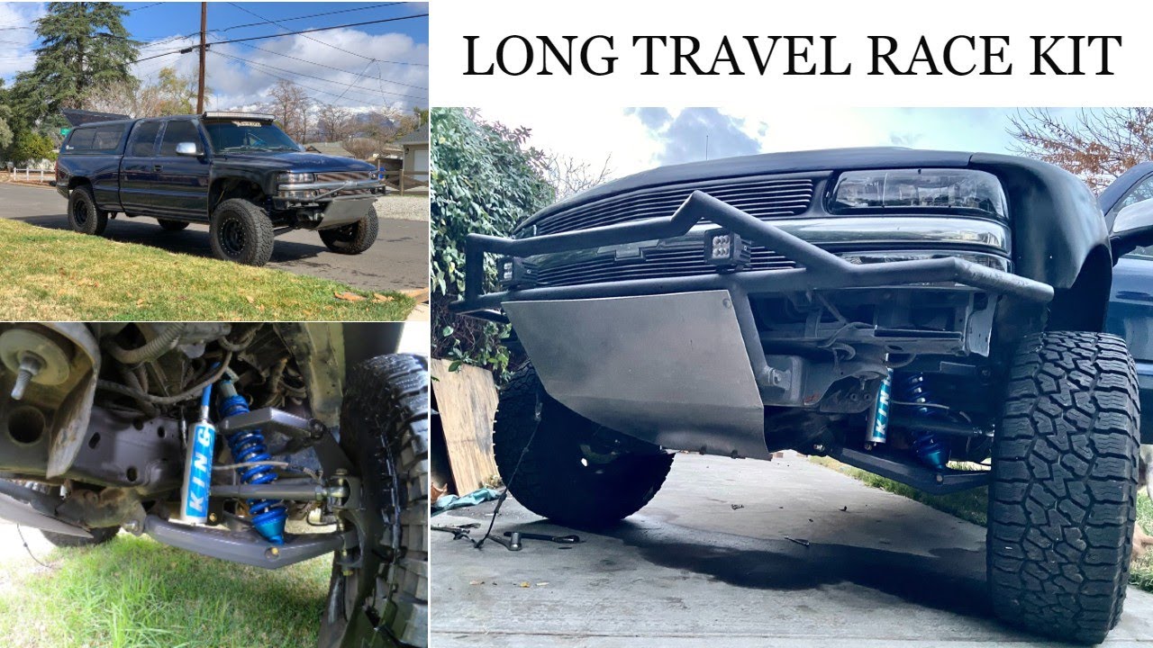 Long Travel Race Kit Installation - YouTube