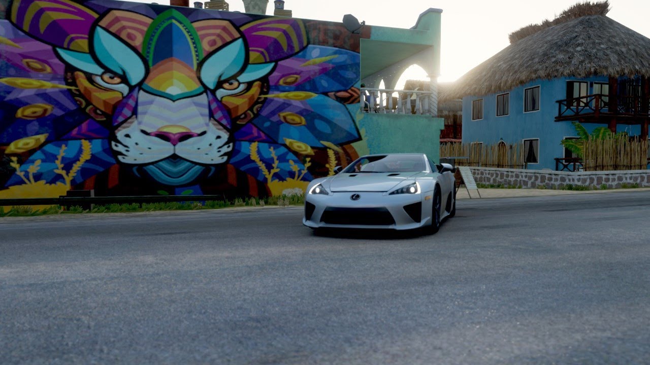 [FH5]Driving the Lexus LFA Around Forza horizon 5 Map - YouTube