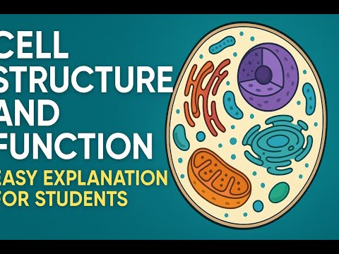 What is a cell? Cell Structure and Function | Easy Explanation for ...