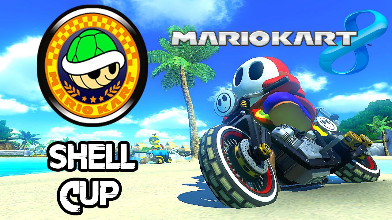 Mario Kart 8 - Shell Cup (50cc) - YouTube