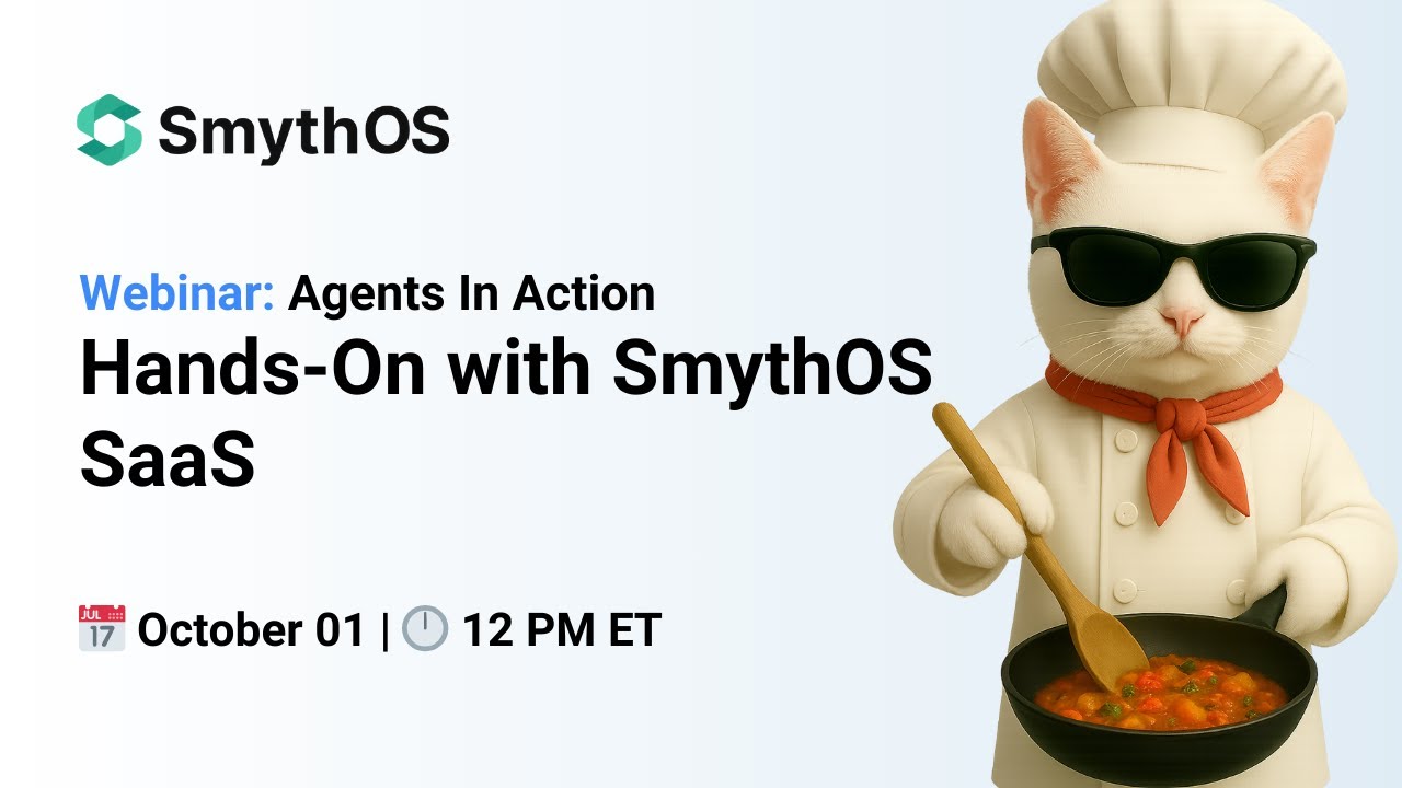 Agents in Action: From Zero to Agent: Hands-On with SmythOS SaaS - YouTube