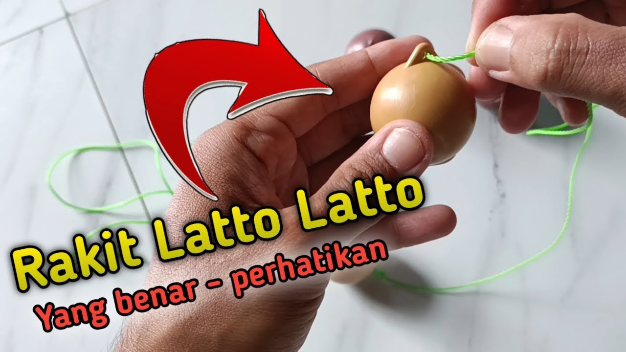 😱 Cara Merakit Membuat Mainan Latto Latto Sendiri di Rumah - YouTube