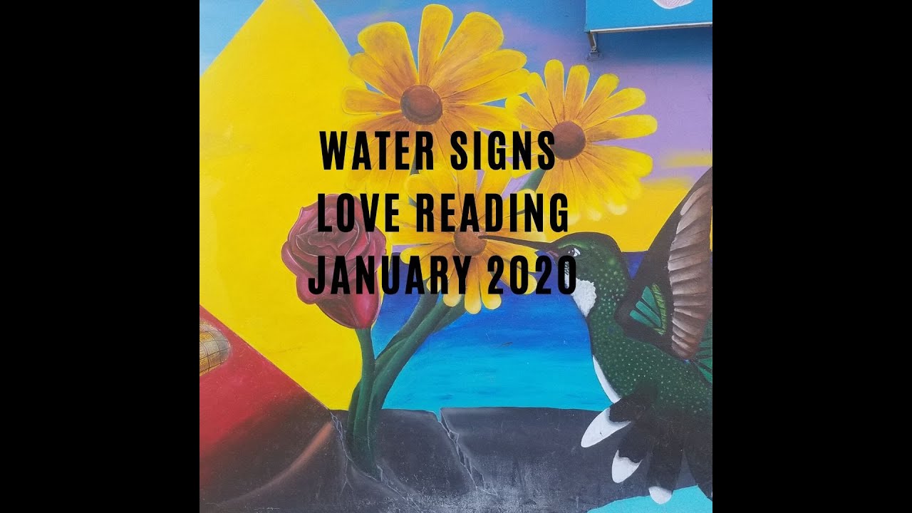 (Timestamped) Water Signs: January 2020 Love Reading - YouTube