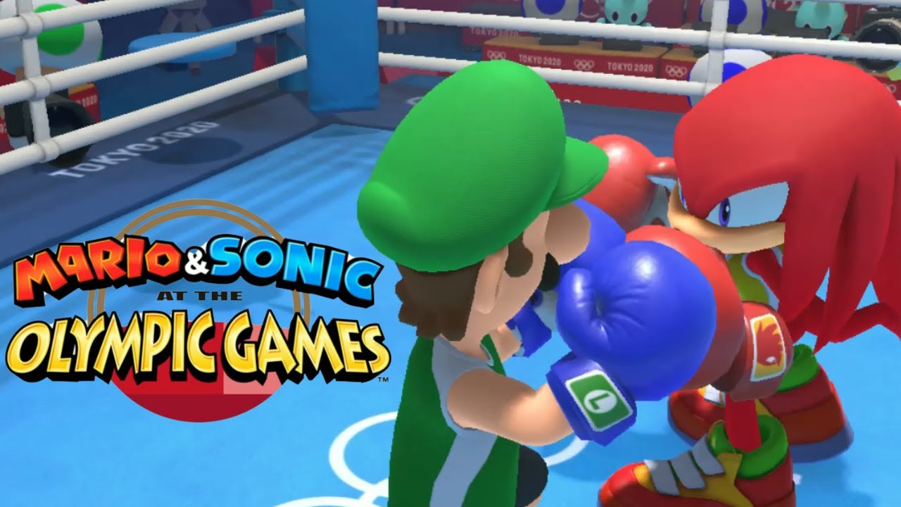 Mario & Sonic At The Olympic Games Tokyo 2020 ( Boxing ) Luigi Peach ...
