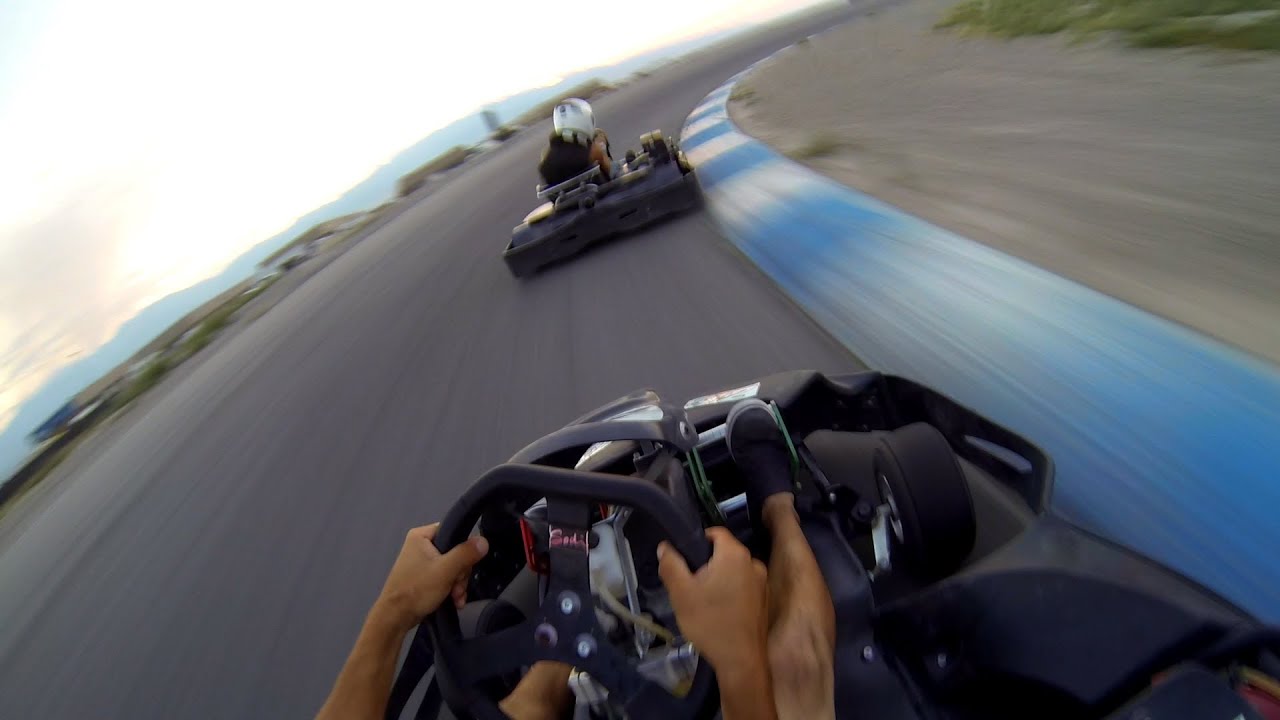 Go Kart Madness at Miller Motorsports Park (MXPTV) - YouTube