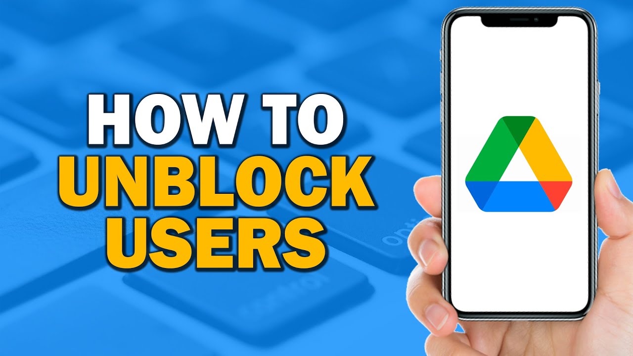 How To Unblock Users on Google Drive (Quick Tutorial) - YouTube