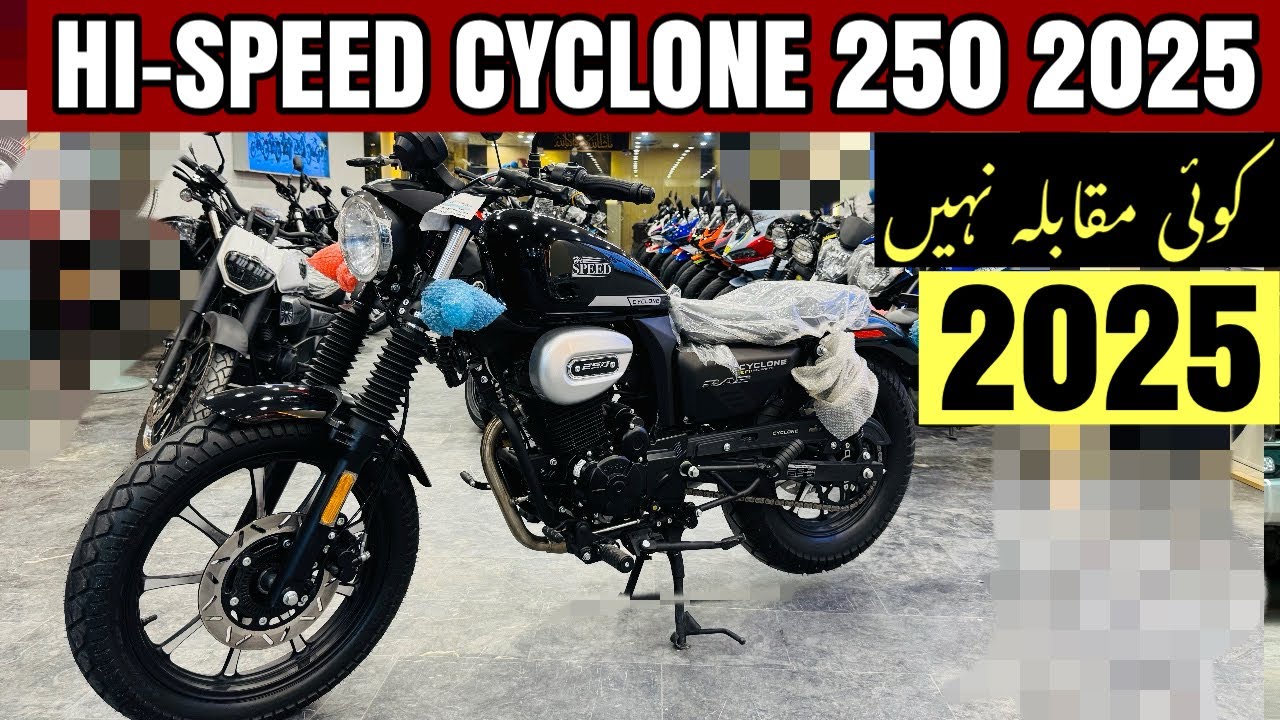 BRAND NEW HI-SPEED CYCLONE 250cc 2025 MODEL WILL BLOW YOUR MIND 🤯 ...