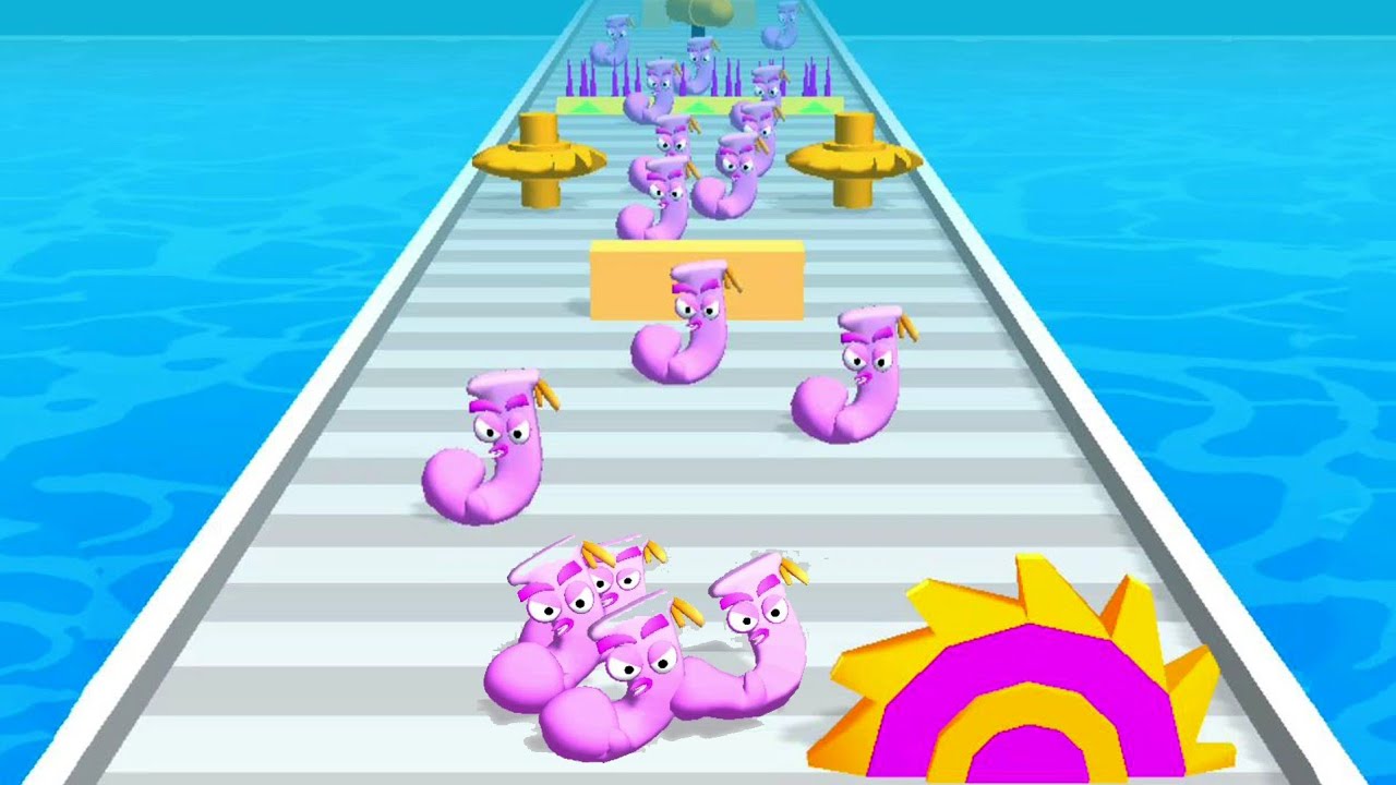 ALPHABET RUN LETTER GO ALL LEVELS GAMEPLAY WALKTHROUGH PART 61 - YouTube