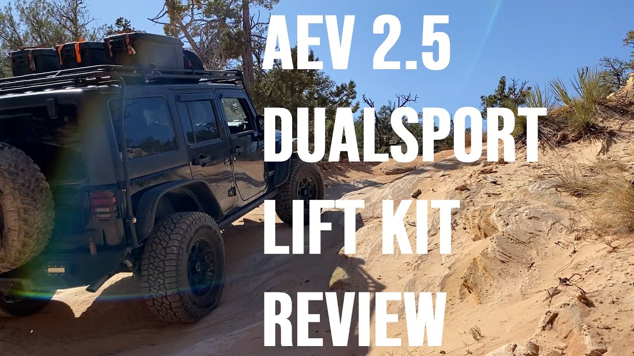 AEV 2.5 Inch Dual Sport Lift Review - YouTube