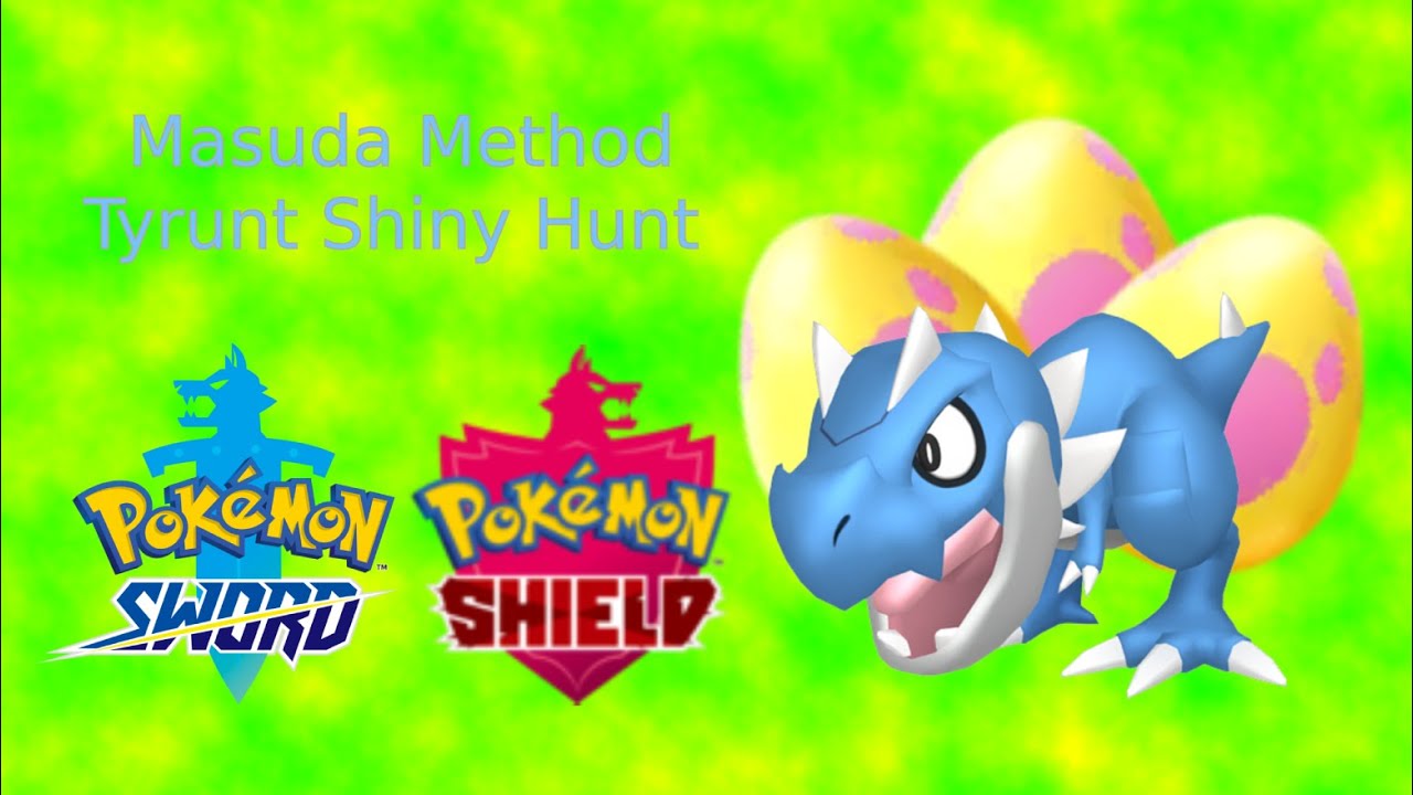 Shiny Tyrunt Masuda Method Hunt - Pokemon Sword - YouTube