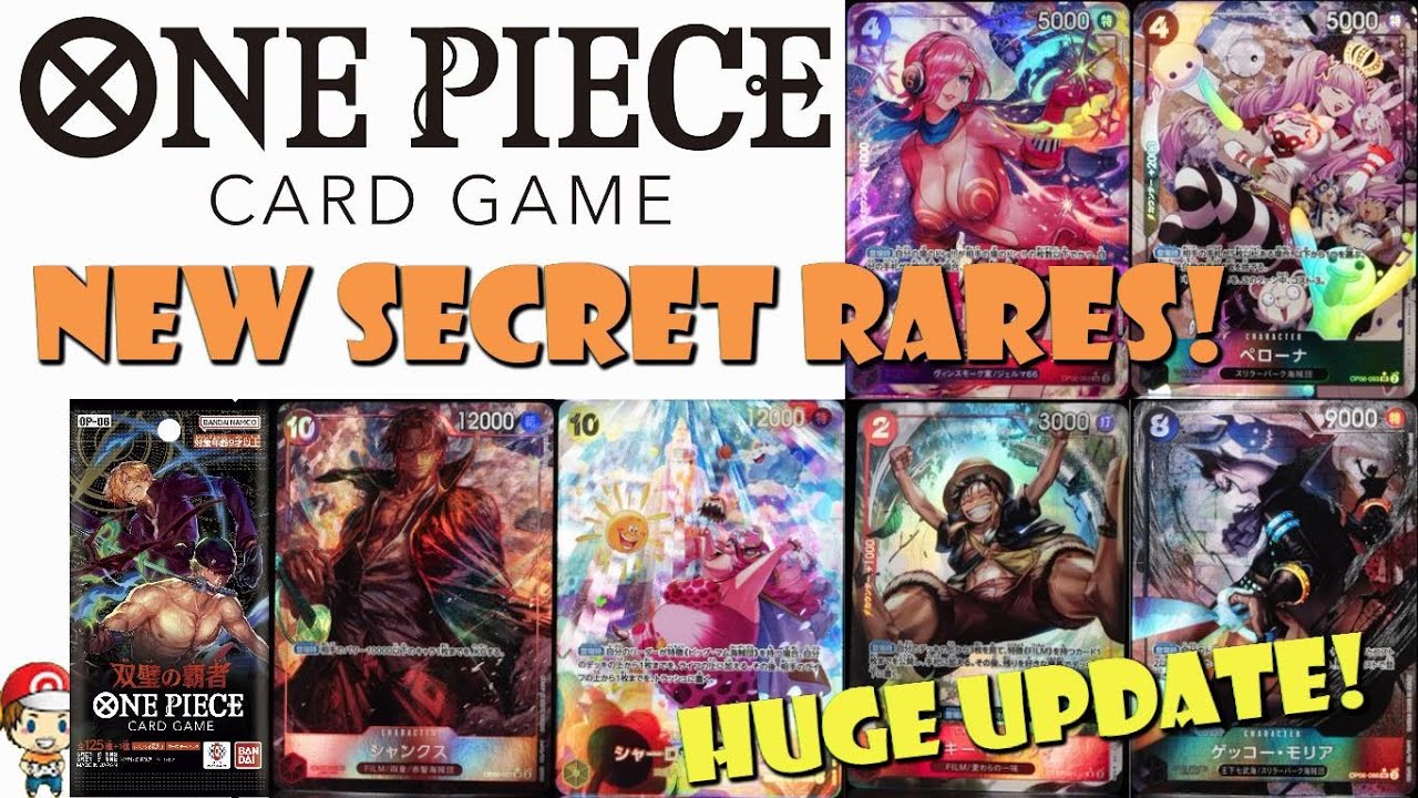 Stunning New Alt Art & Special Rare Cards Revealed from OP-06! These ...