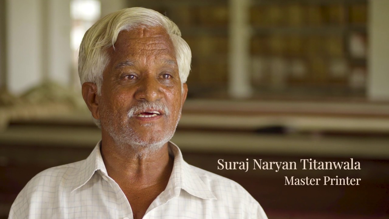 Blockprinting in Bagru - Rajasthan | India - YouTube