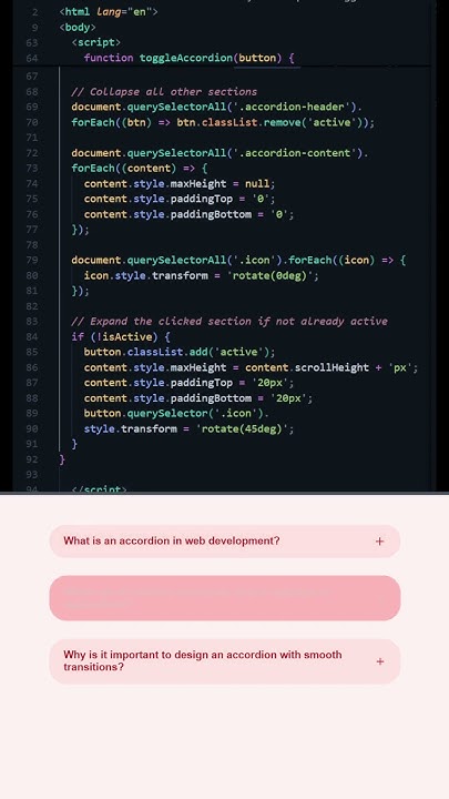 css accordion part 2 #coding #codingtutorials - YouTube