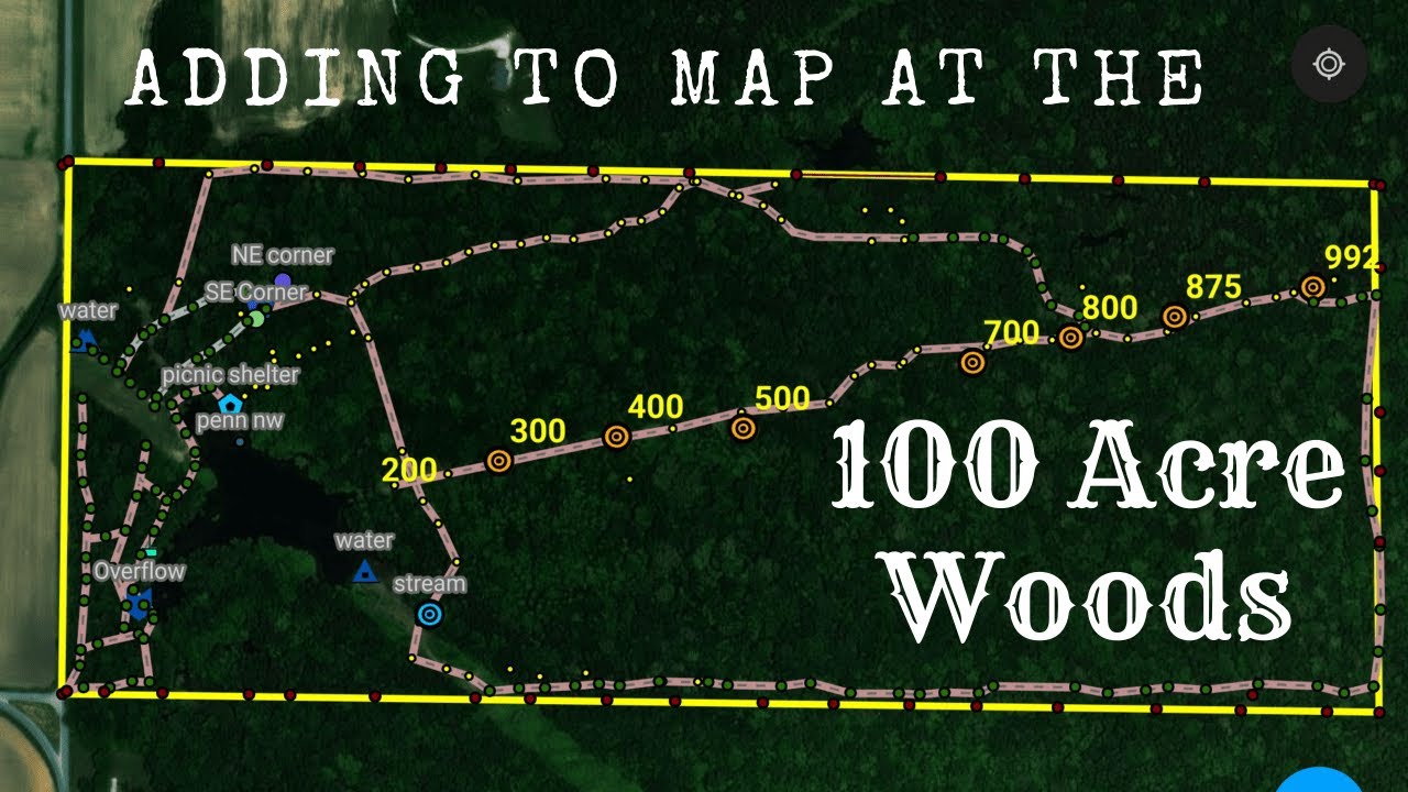 Adding on to the 100 Acre Map - YouTube