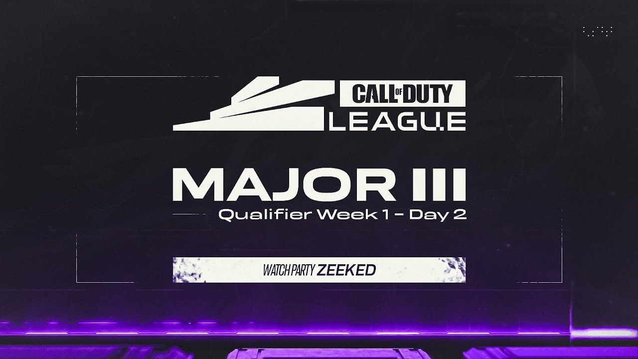 🇫🇷 CDL MAJOR III QUALIFIER WATCH PARTY WEEK 3 - YouTube