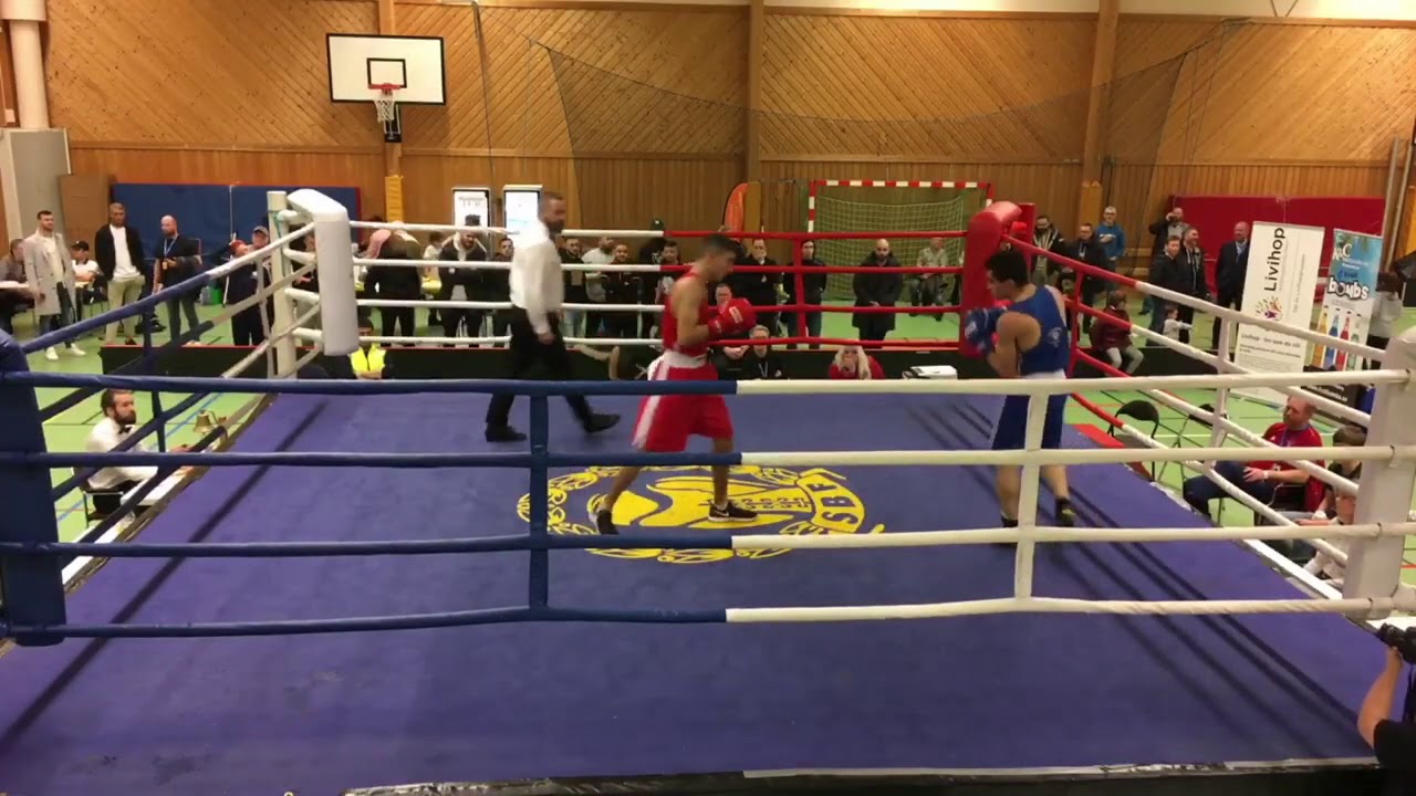 Erduan Berisha vs Arsalan Dastparvar SM Boxning 2019 - YouTube