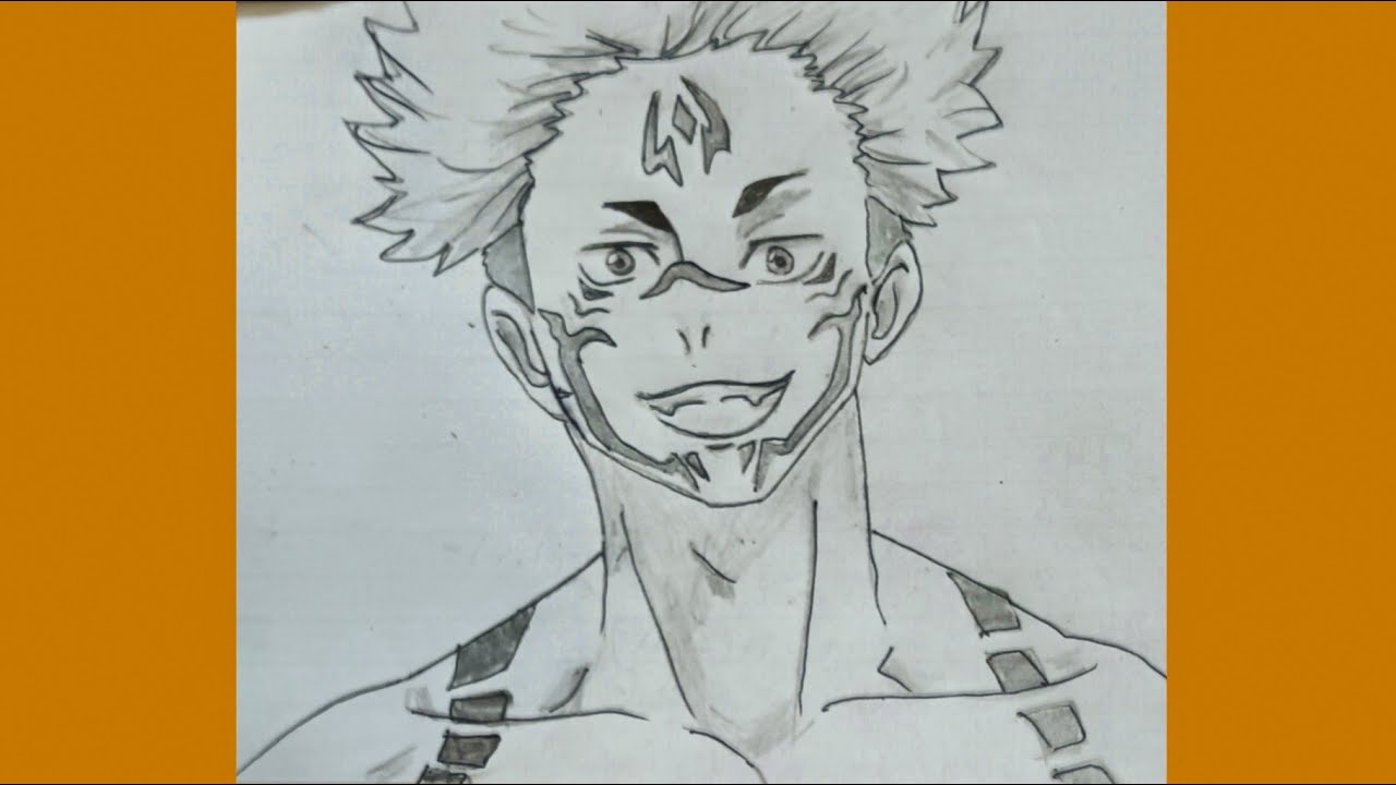 How to draw SAKUNA|Easy Anime drawing|Sakuna drawing|step by step ...