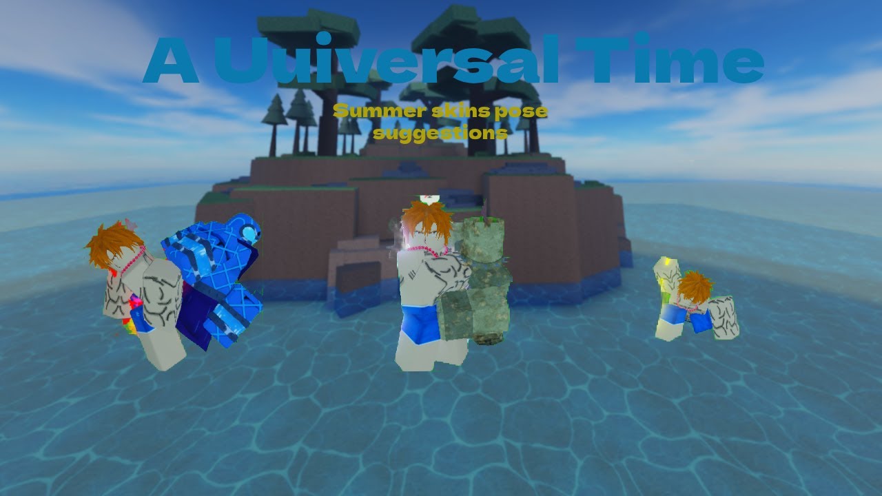 [AUT] Summer event skin pose suggestions - YouTube