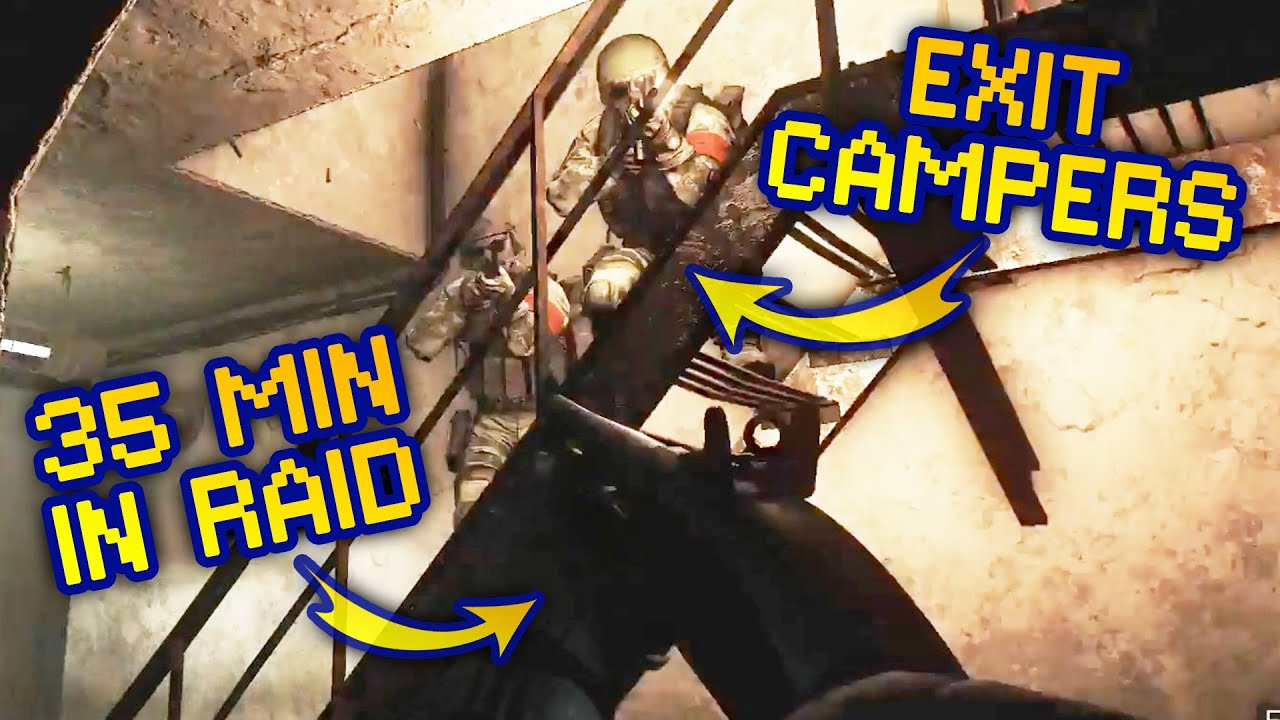 Punishing EXIT CAMPERS in Tarkov #3 — Mosin Man vs GL40 - YouTube