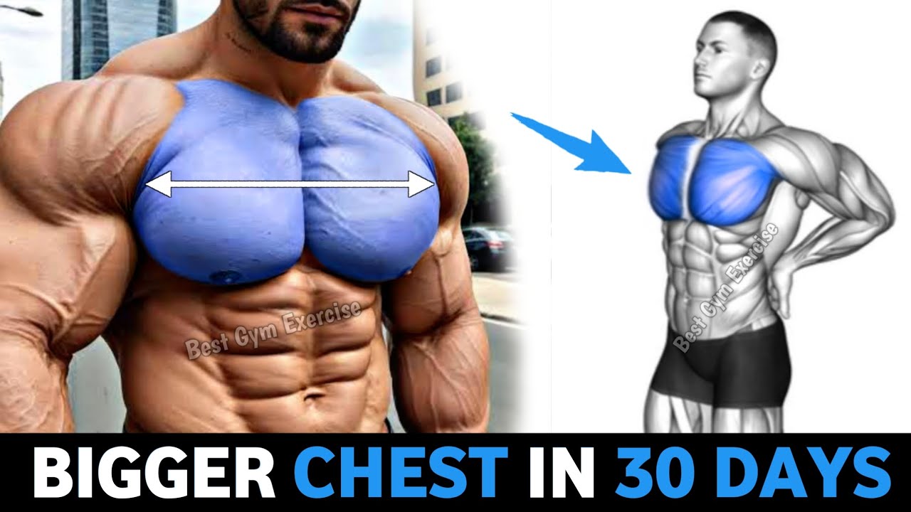 Bigger Chest in 30 Days Intense Chest Workout - YouTube