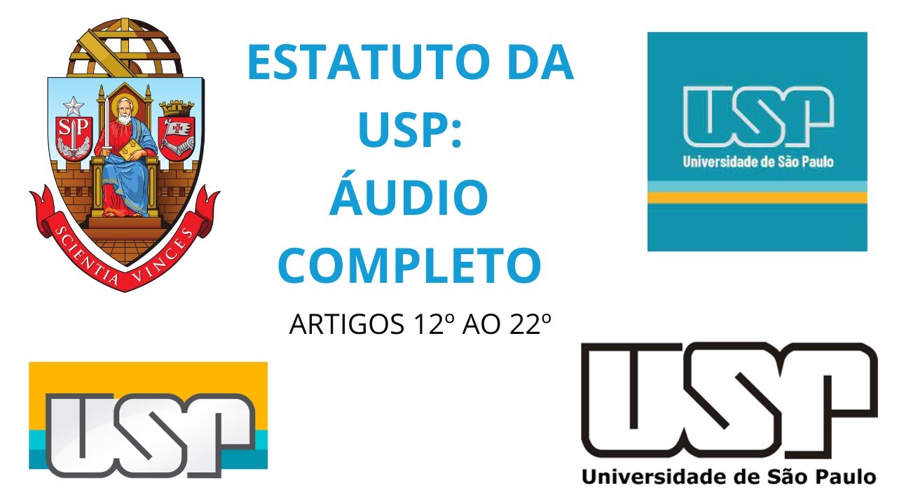CONCURSO USP: ESTATUTO DA UNIVERSIDADE DE SÃO PAULO EM ÁUDIO - ARTIGOS ...