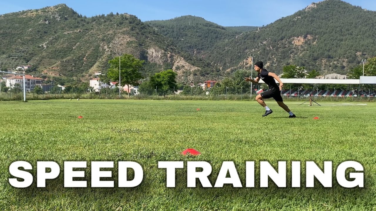 Individual Football Speed Training | How to improve your speed - YouTube