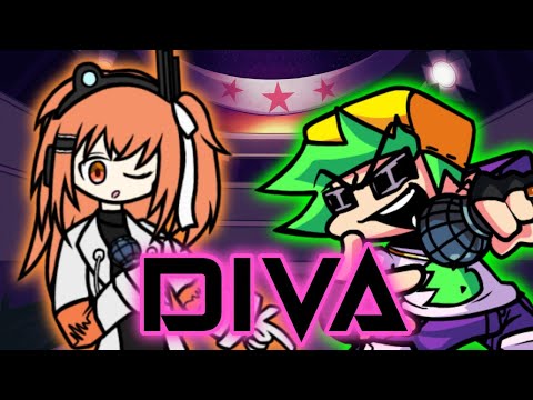 [FNF] - Diva but Rei sing it (+Skin) - YouTube