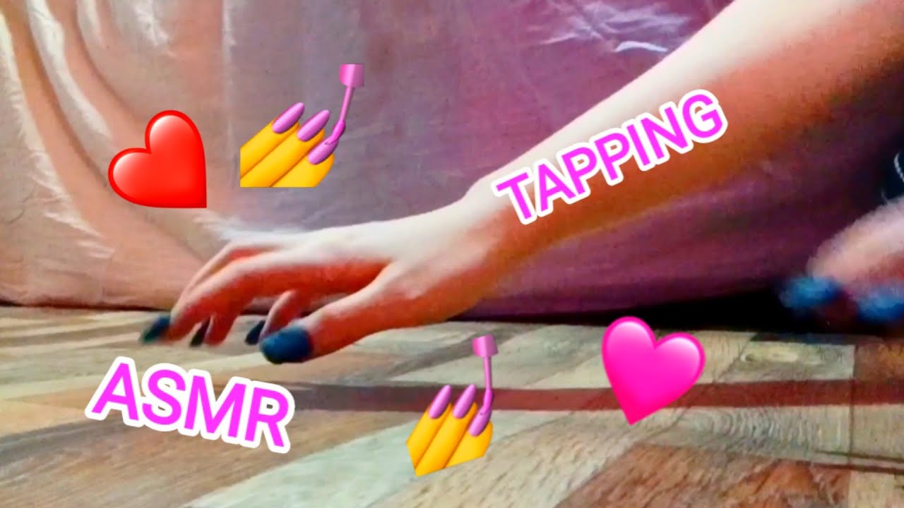ASMR tapping with nails on the floor💅 #asmr - YouTube