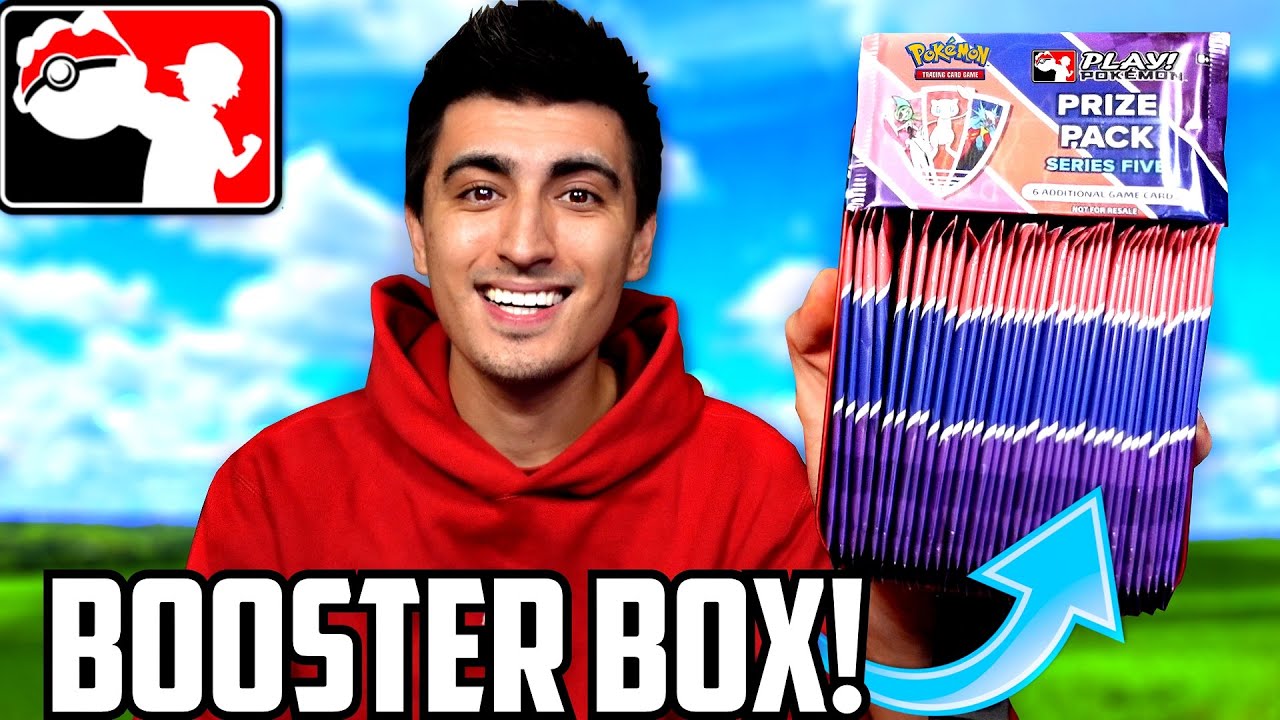 I DID IT! PLAY Pokemon PRIZE PACK BOOSTER BOX Opening! (Series 5) - YouTube
