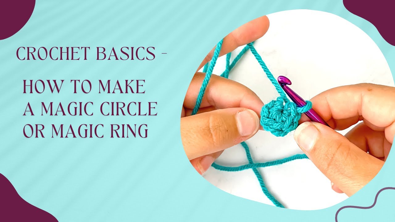 How to make a Magic Circle or Magic Ring and Knot it - YouTube