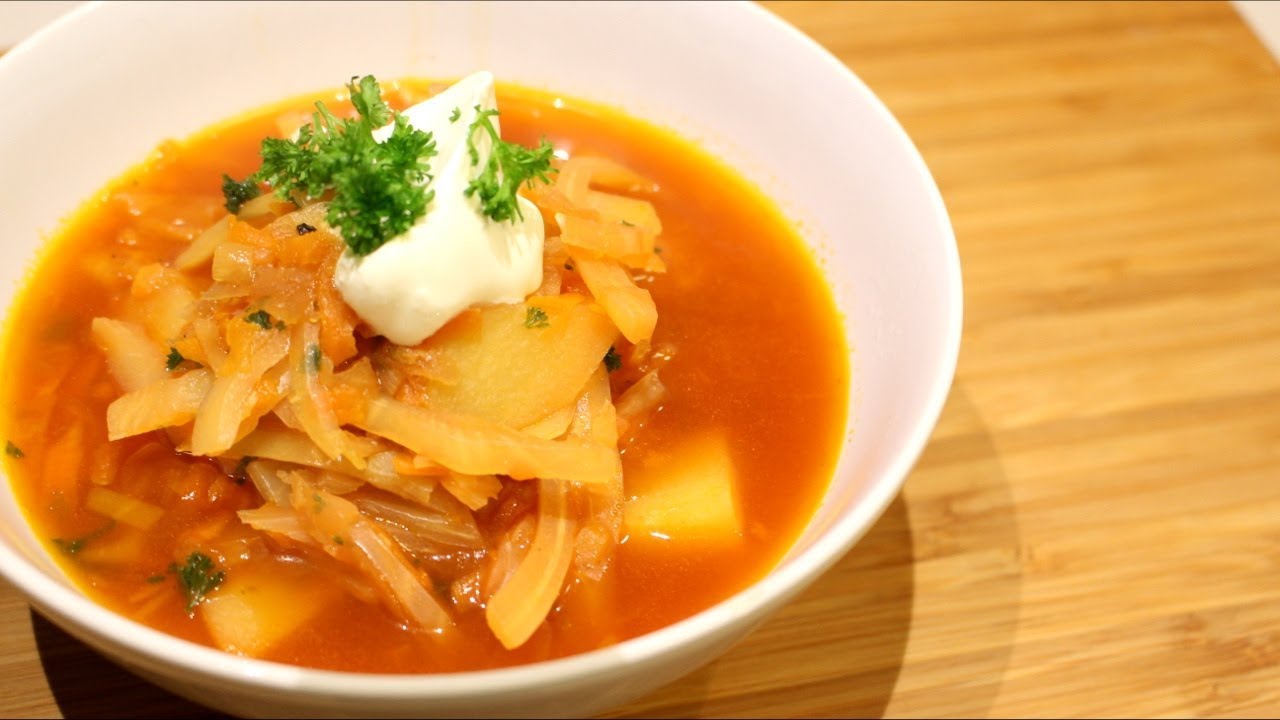 Easy Borsh / Borscht soup recipe - YouTube