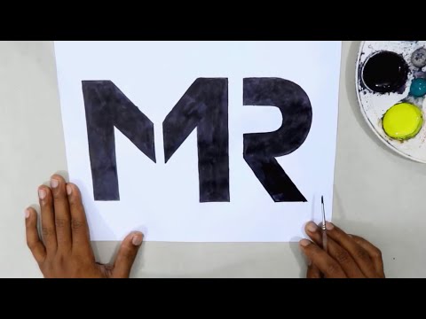How to draw the Marco Reus logo - YouTube