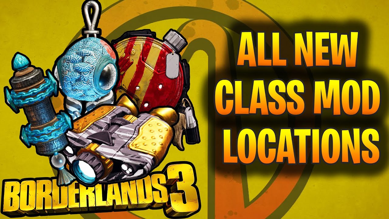 ALL NEW DLC 4 CLASS MOD DEDICATED DROP LOCATIONS & DROP RATES ...