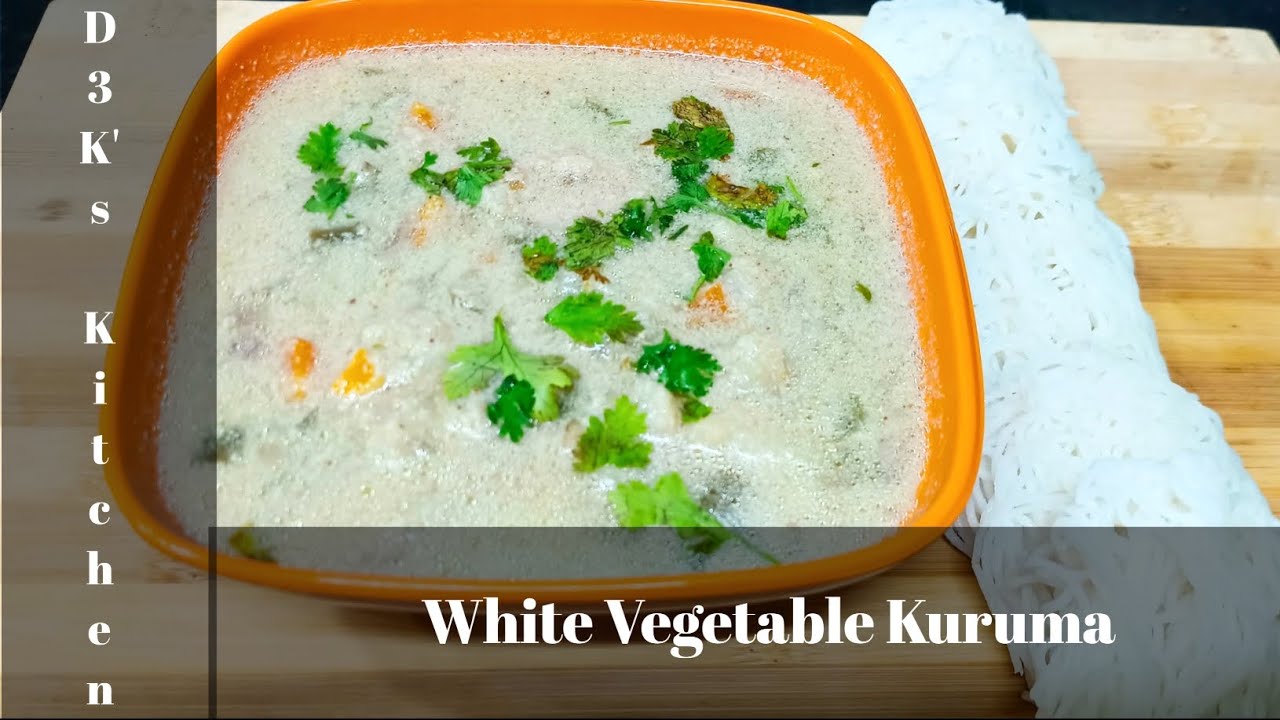 White Vegetable Kuruma | D3K's Kitchen - YouTube
