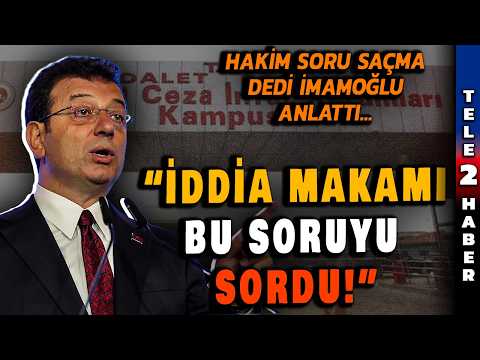 Ekrem İmamoğlu ve hakim arasında salonu güldüren 'bant' diyalogu!