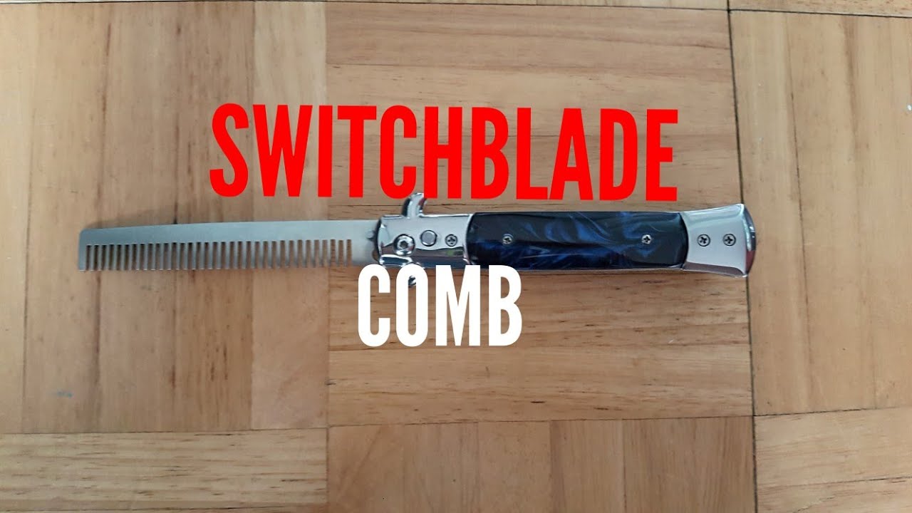 switchblade comb review - YouTube