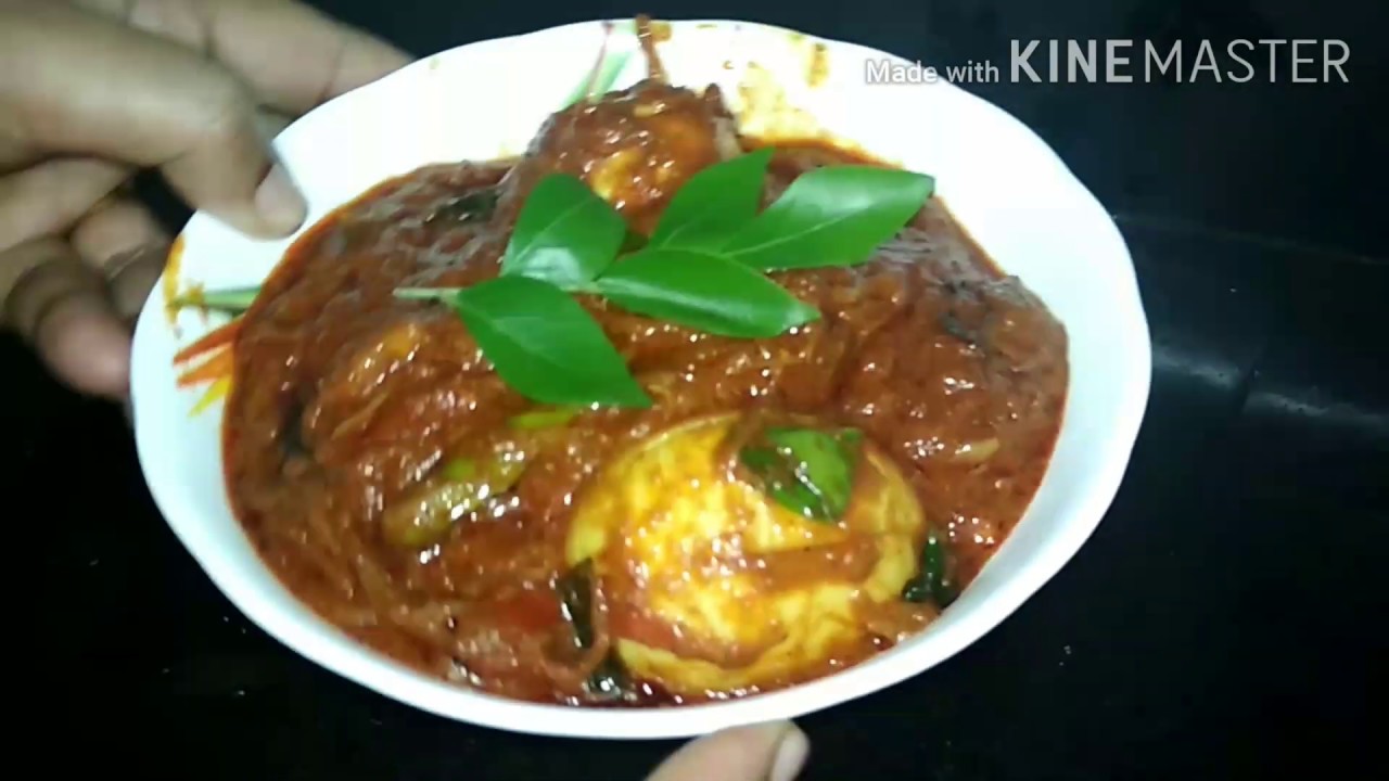Egg masala/ Mutta roast - YouTube