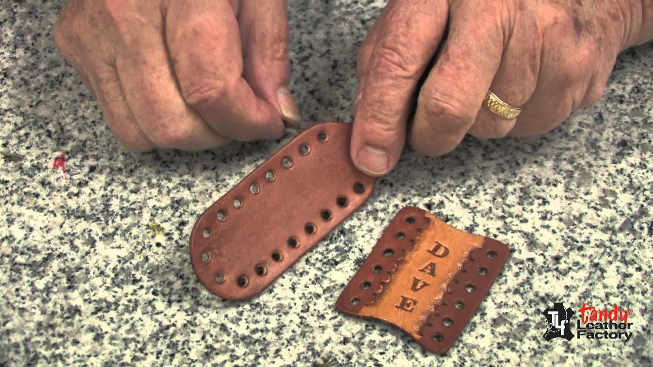 Leather Flashlight Case Kit Tutorial - YouTube