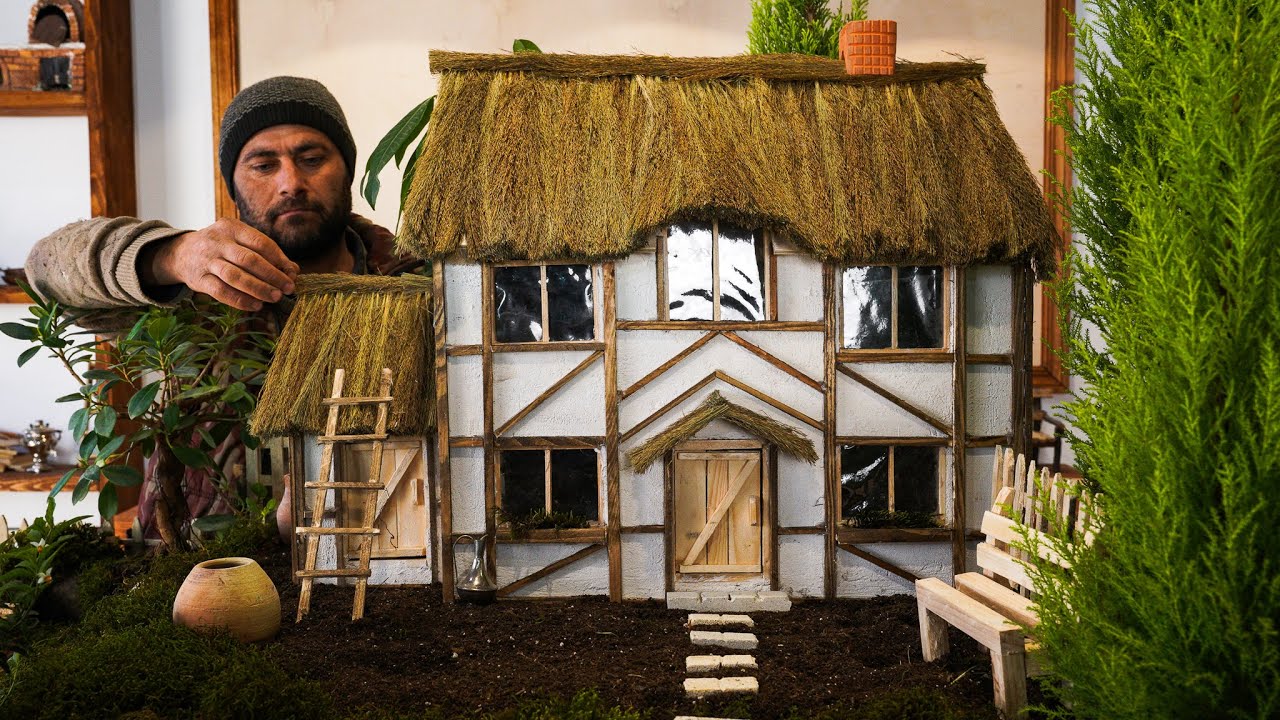 Building a Miniature English Country House | A Delightful Crafting ...